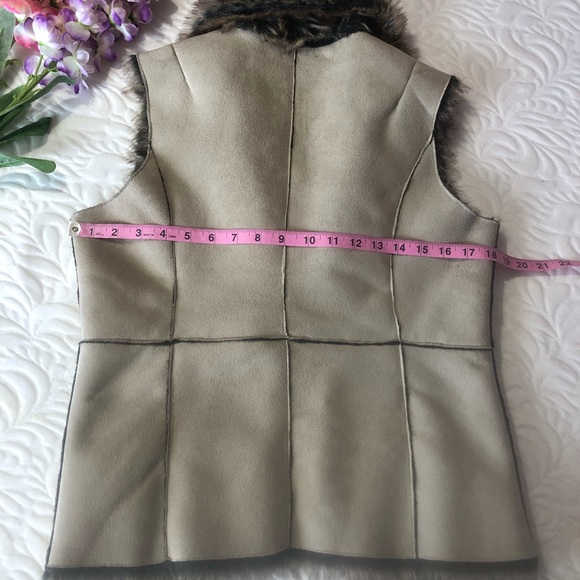Alfani | Jackets & Coats | Alfani Petite Faux Fur Vest Size Ps | Poshmark